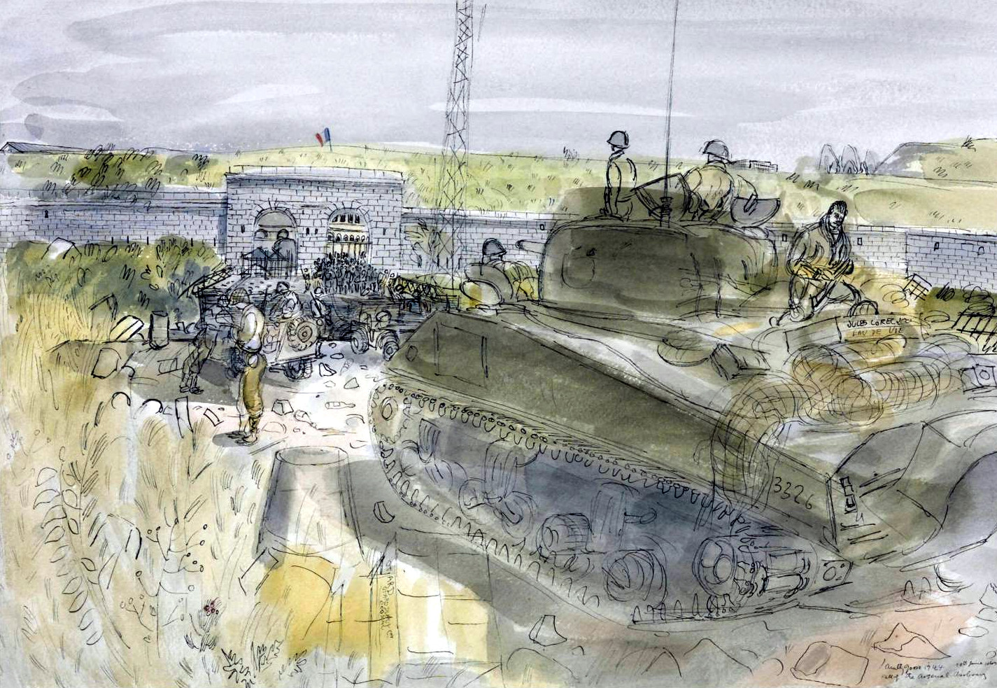 The War Paintings of Anthony Gross – Inexpensive Progress