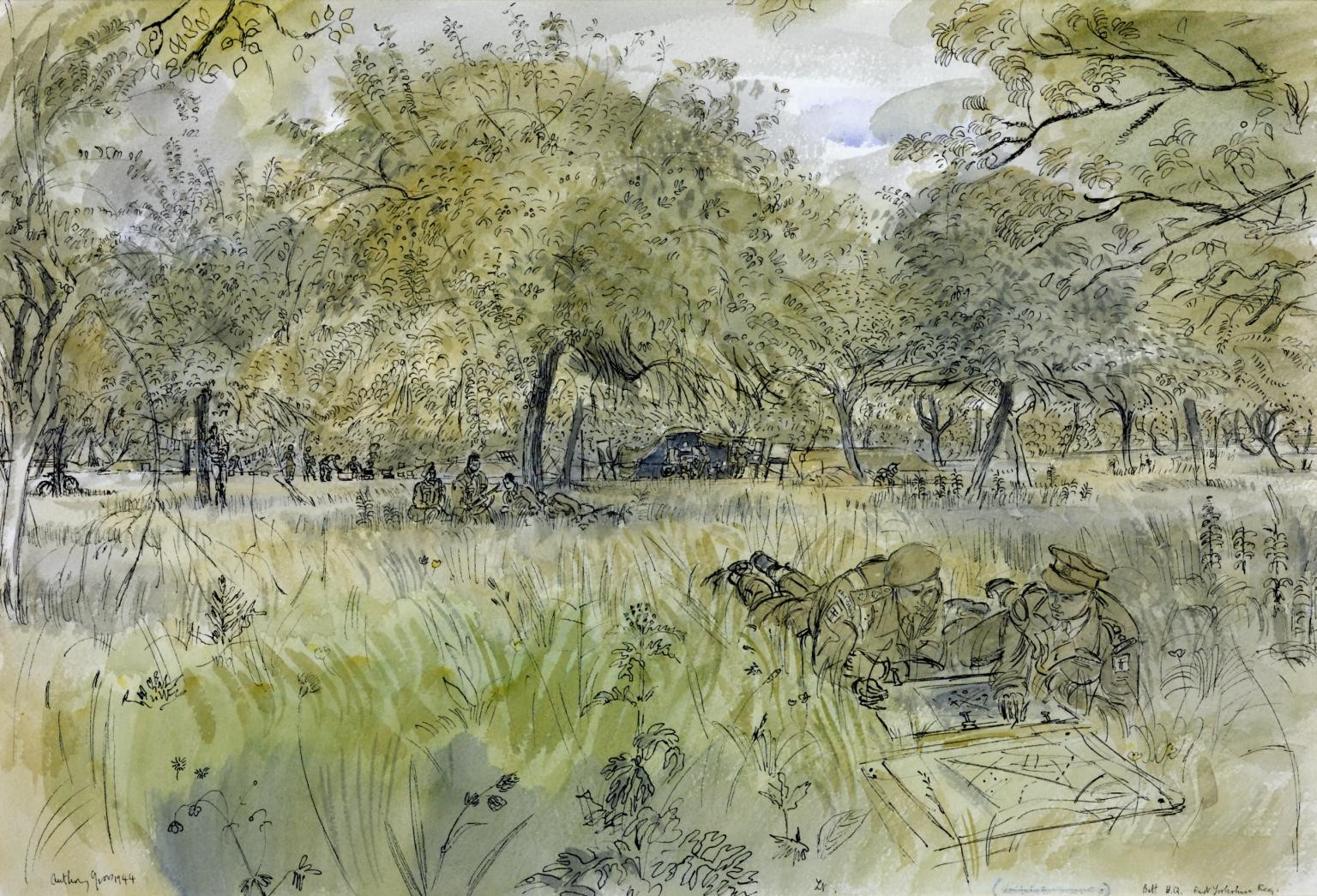 The War Paintings of Anthony Gross – Inexpensive Progress