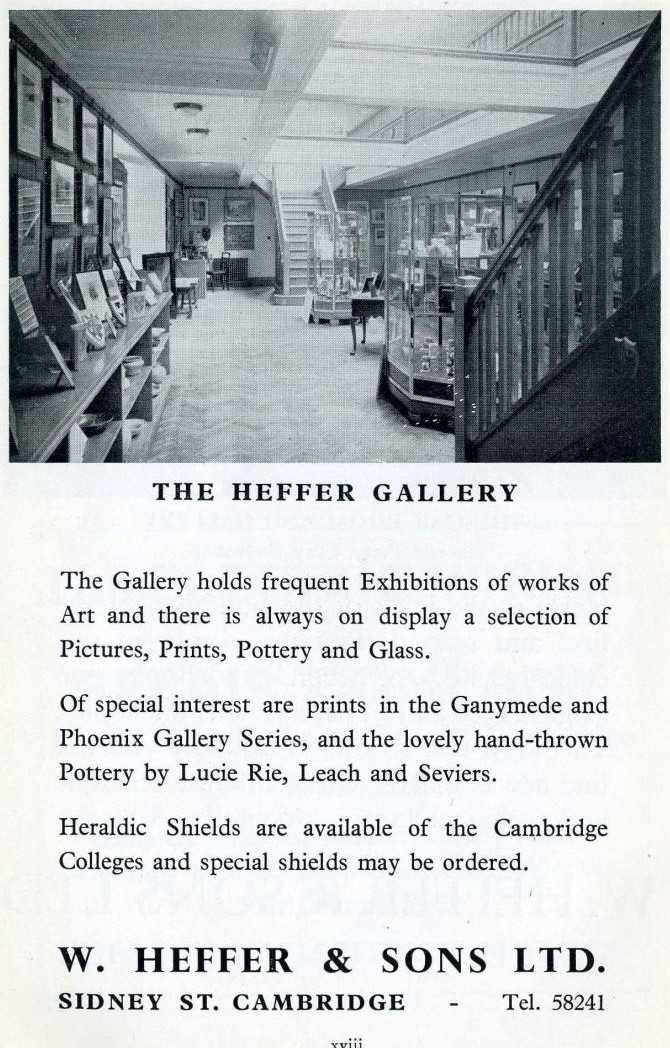 Heffers Gallery – Inexpensive Progress